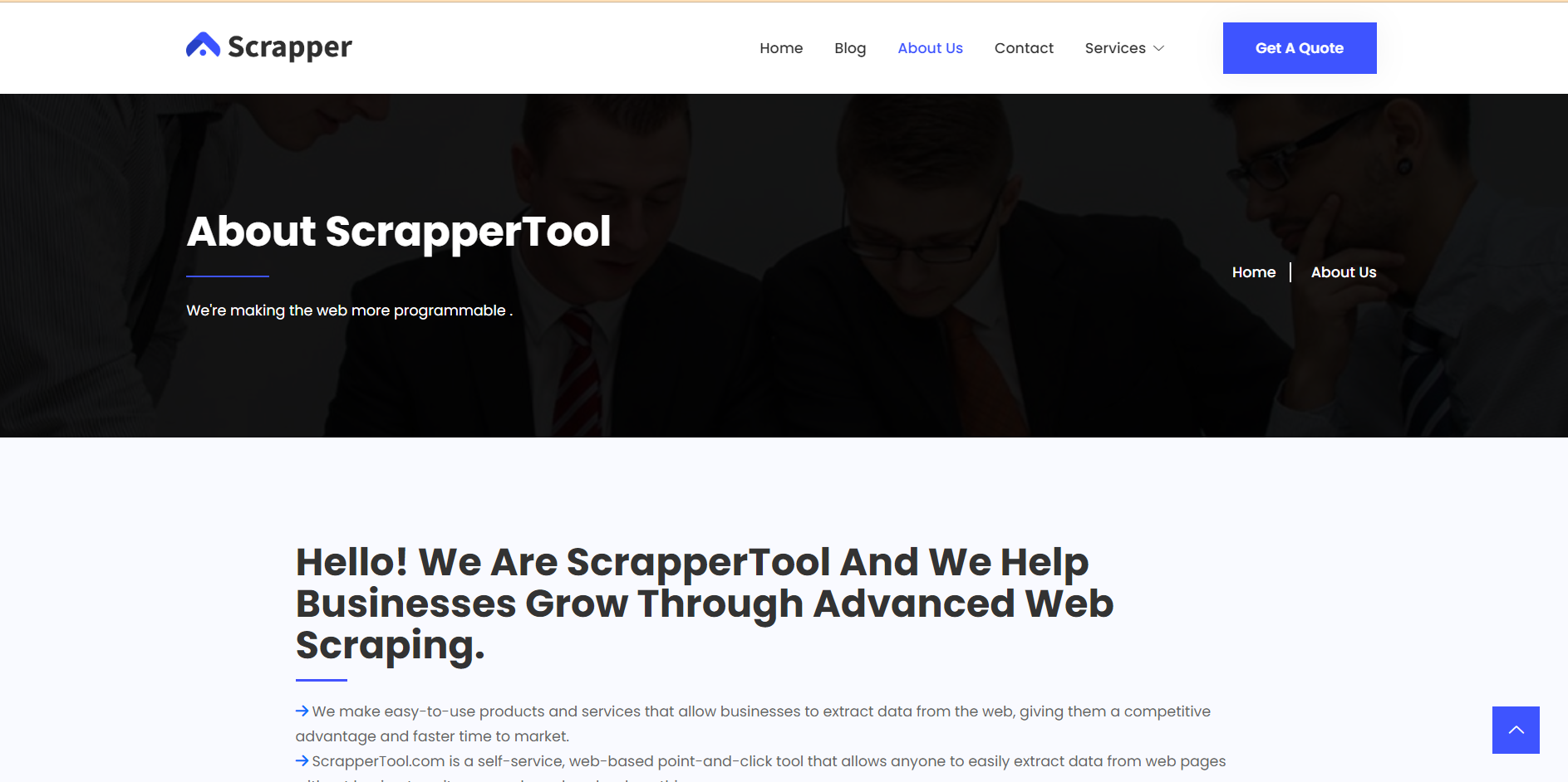 About | Scrapper Tool(ScrapperTool)