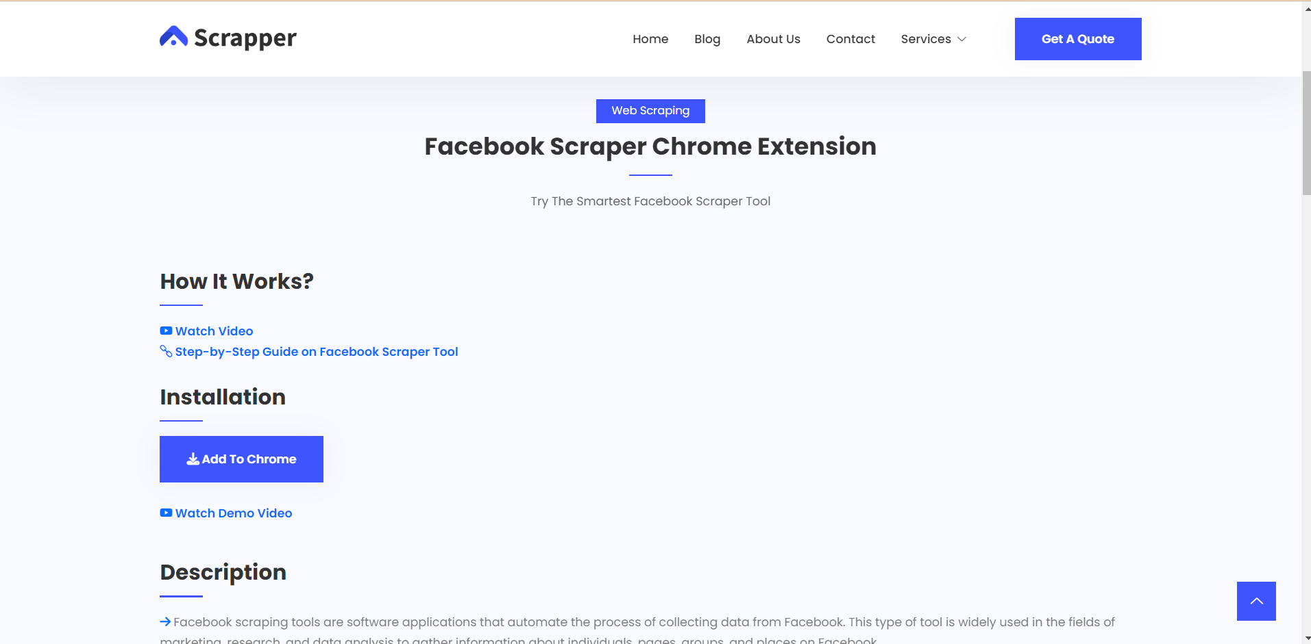 Facebook Scraper Tool | Facebook Scraper Chrome Extension