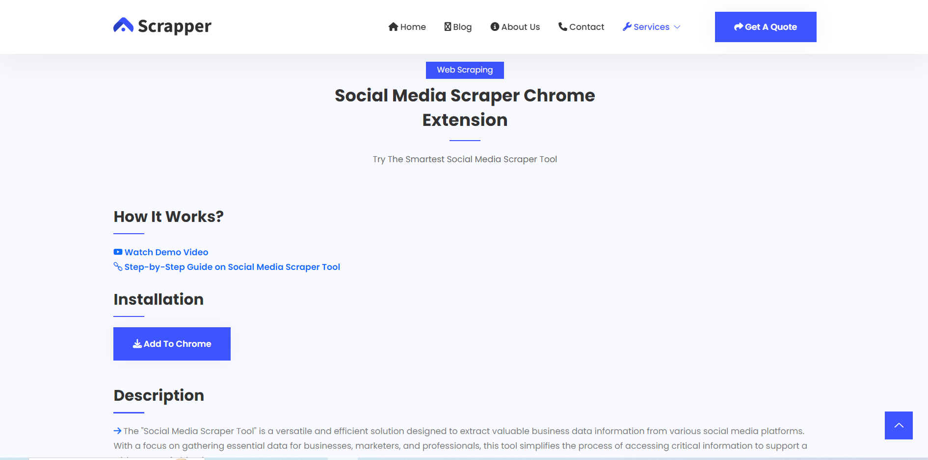 Social Media Scraper Tool | Social Media Scraper | Scrapper Tool